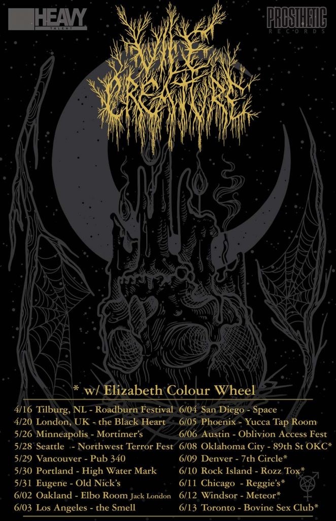 VILE CREATURE announce North American tour and exclusive London show ...