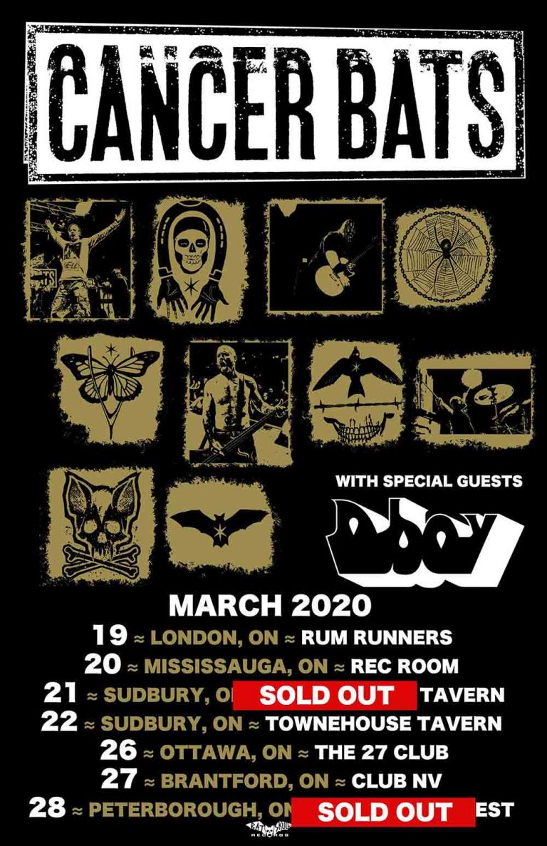 Cancer Bats reschedule Canadian shows | NextMosh