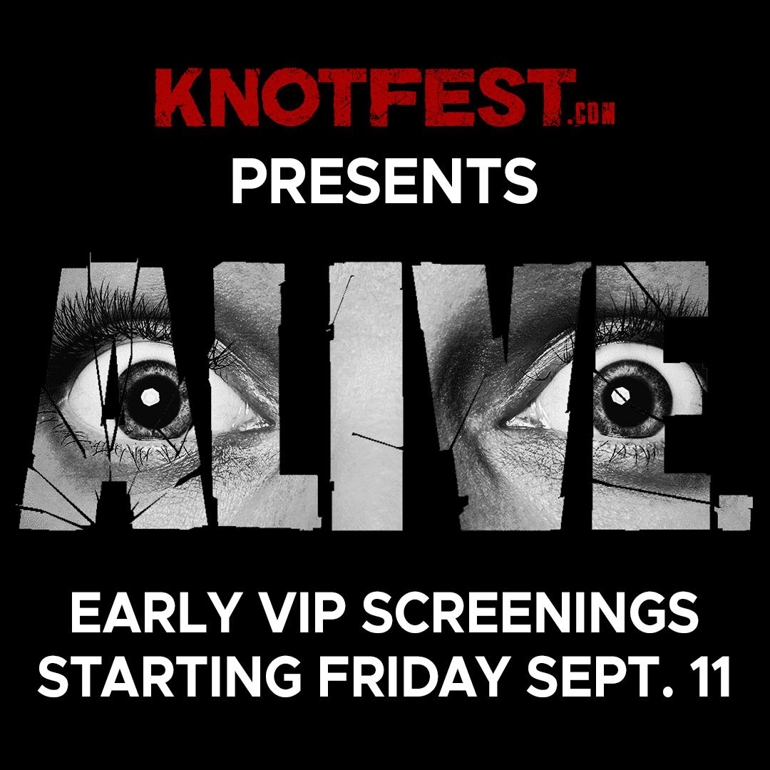 Knotfest to stream horror movie ‘Alive.’ | NextMosh