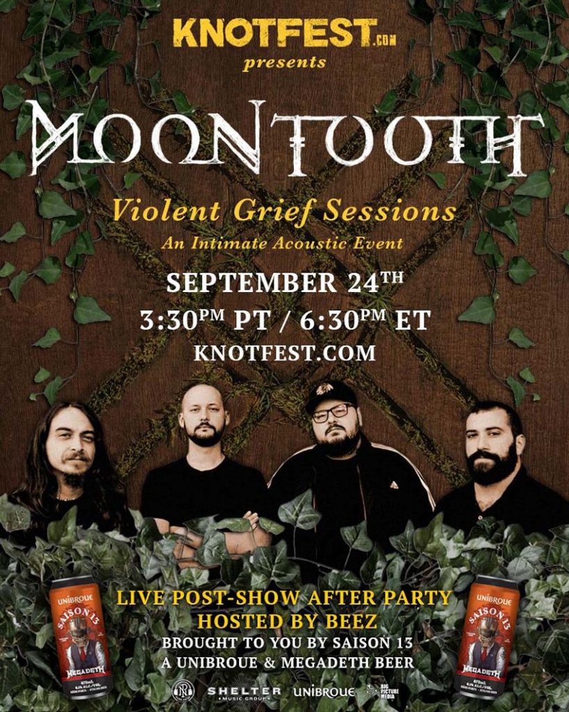 Moon Tooth announce ‘Violent Grief Sessions’ stream | NextMosh