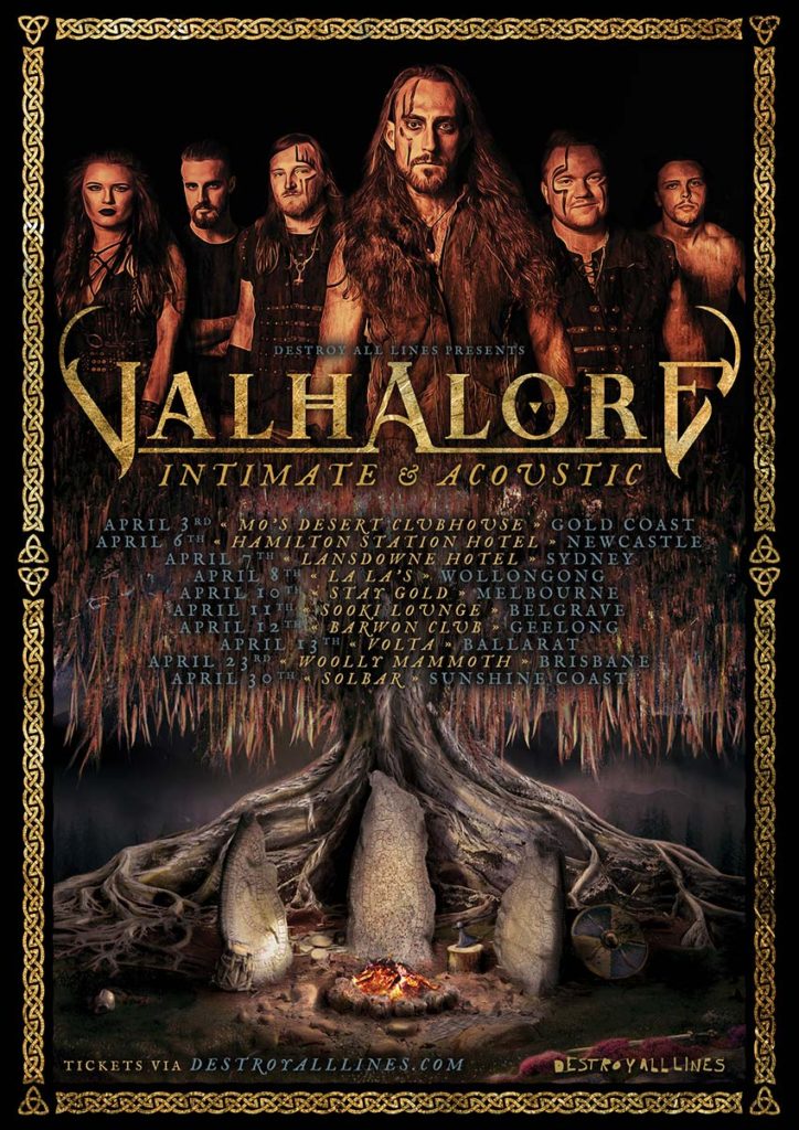 Valhalore reveal ‘Intimate & Acoustic’ Australian tour | NextMosh