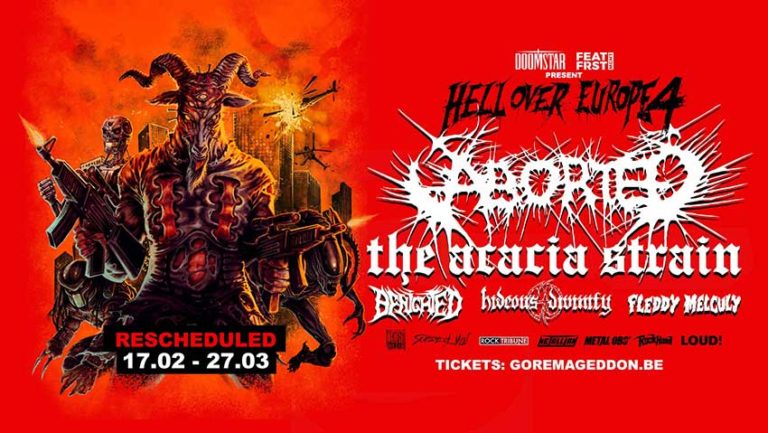 Aborted, The Acacia Strain, Benighted 2022 Europe tour | NextMosh