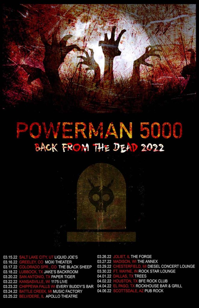 Powerman 5000 reschedule ‘Back From The Dead’ US tour | NextMosh