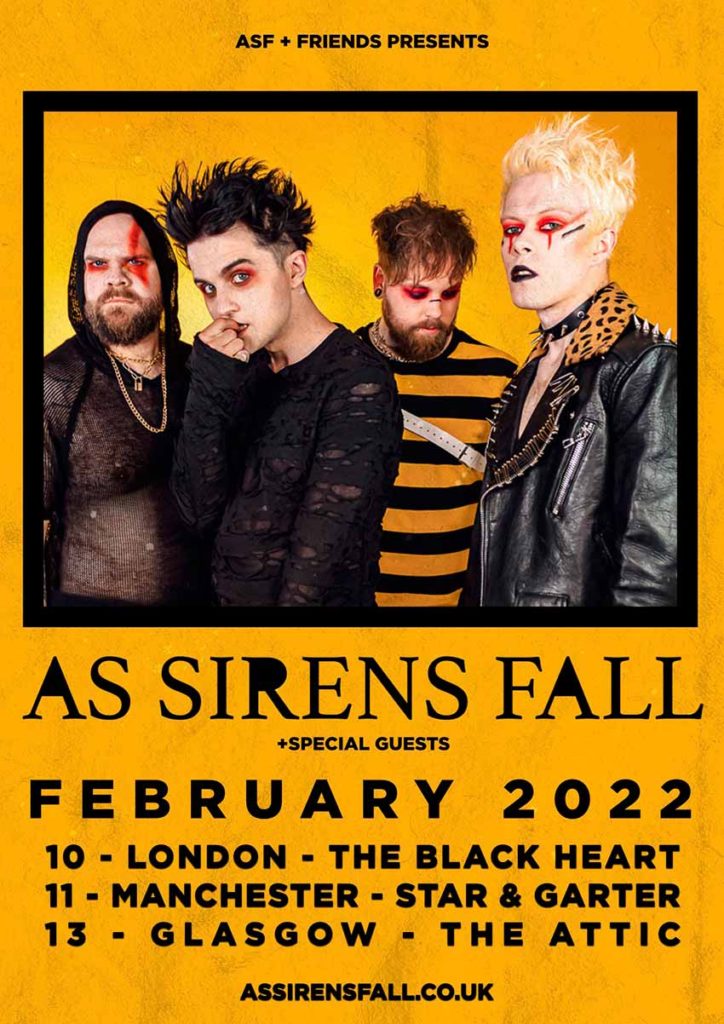 As Sirens Fall announce headline UK tour dates | NextMosh