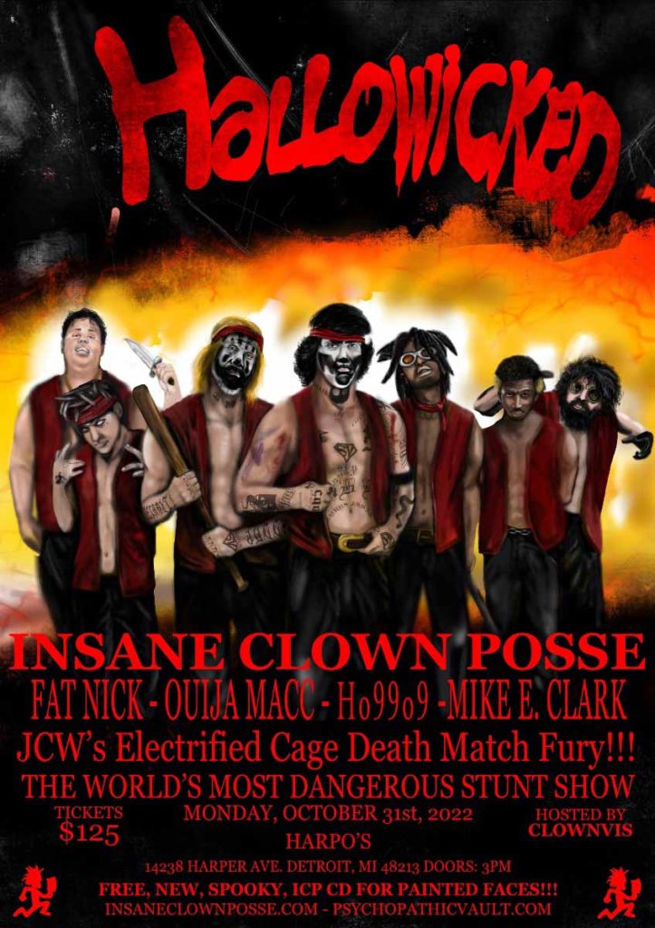 Insane Clown Posse 2022 ‘Hallowicked’ show in Detroit | NextMosh
